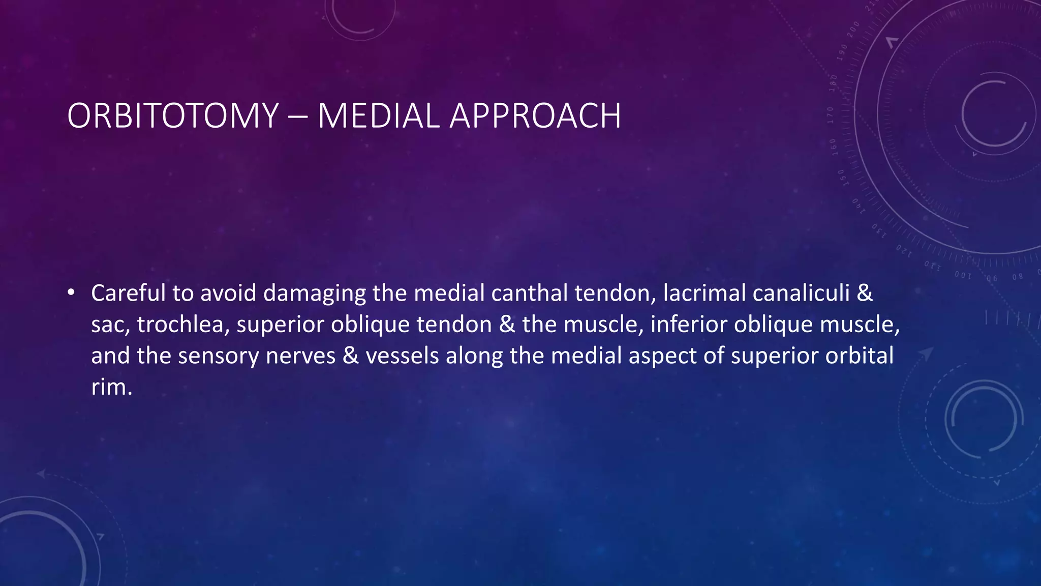 Approach to orbital surgery. | PPTX