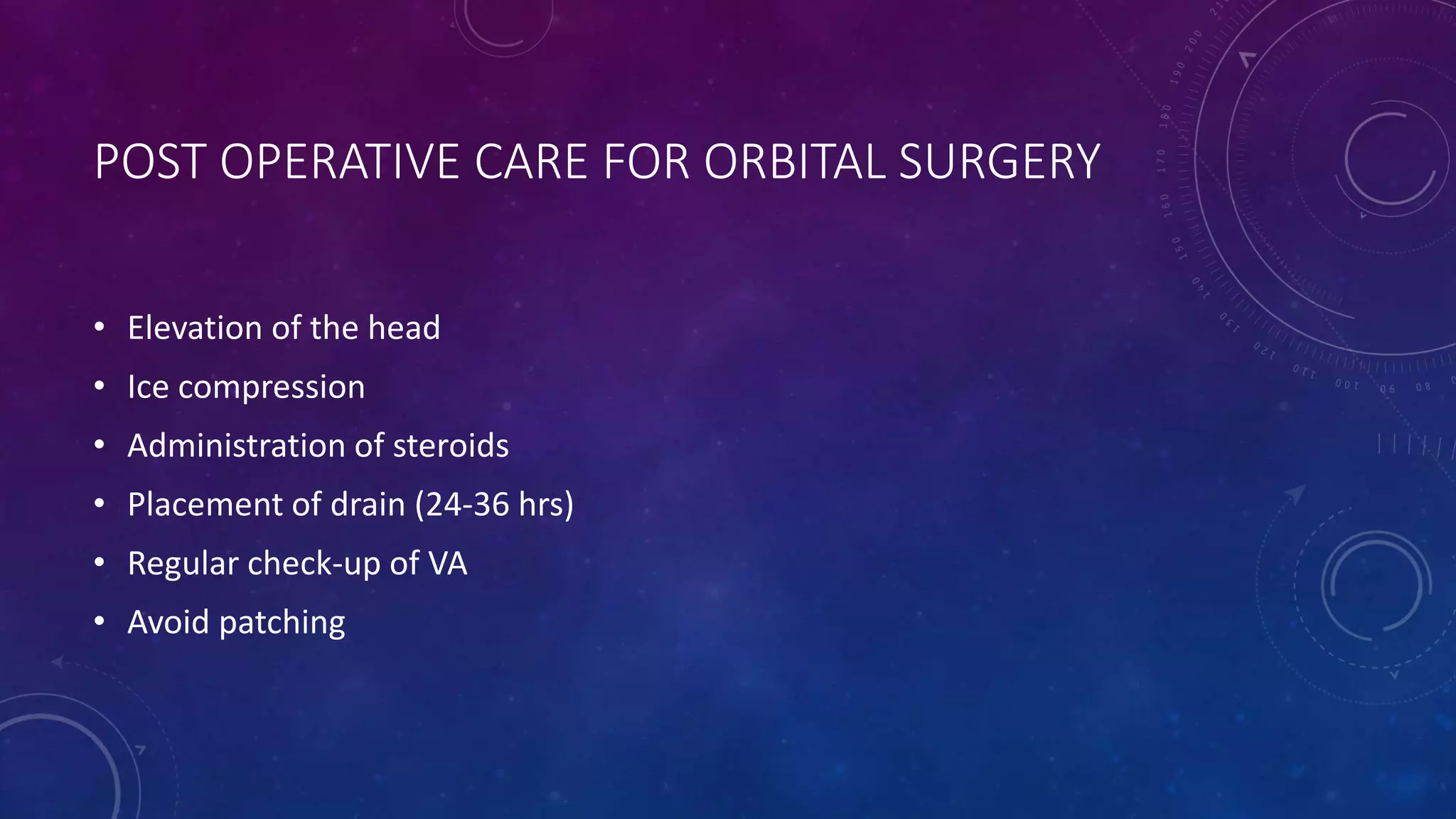 Approach to orbital surgery. | PPTX