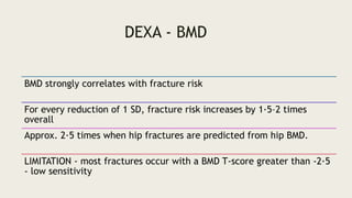 APPROACH TO OSTEOPOROSIS | PPTX