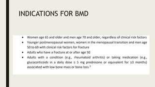 APPROACH TO OSTEOPOROSIS | PPTX