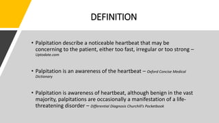 Approach to Palpitation.pptx