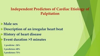 Approach to palpitation [autosaved] | PDF | Heart and Cardiovascular ...