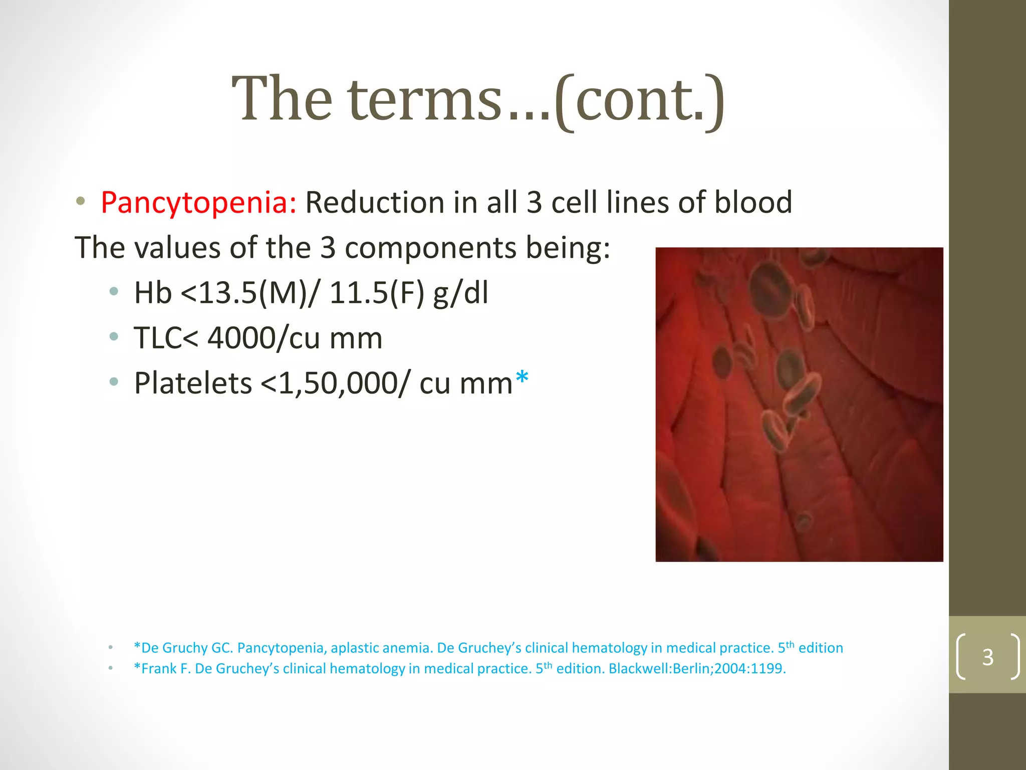 Approach to pancytopenia | PPTX