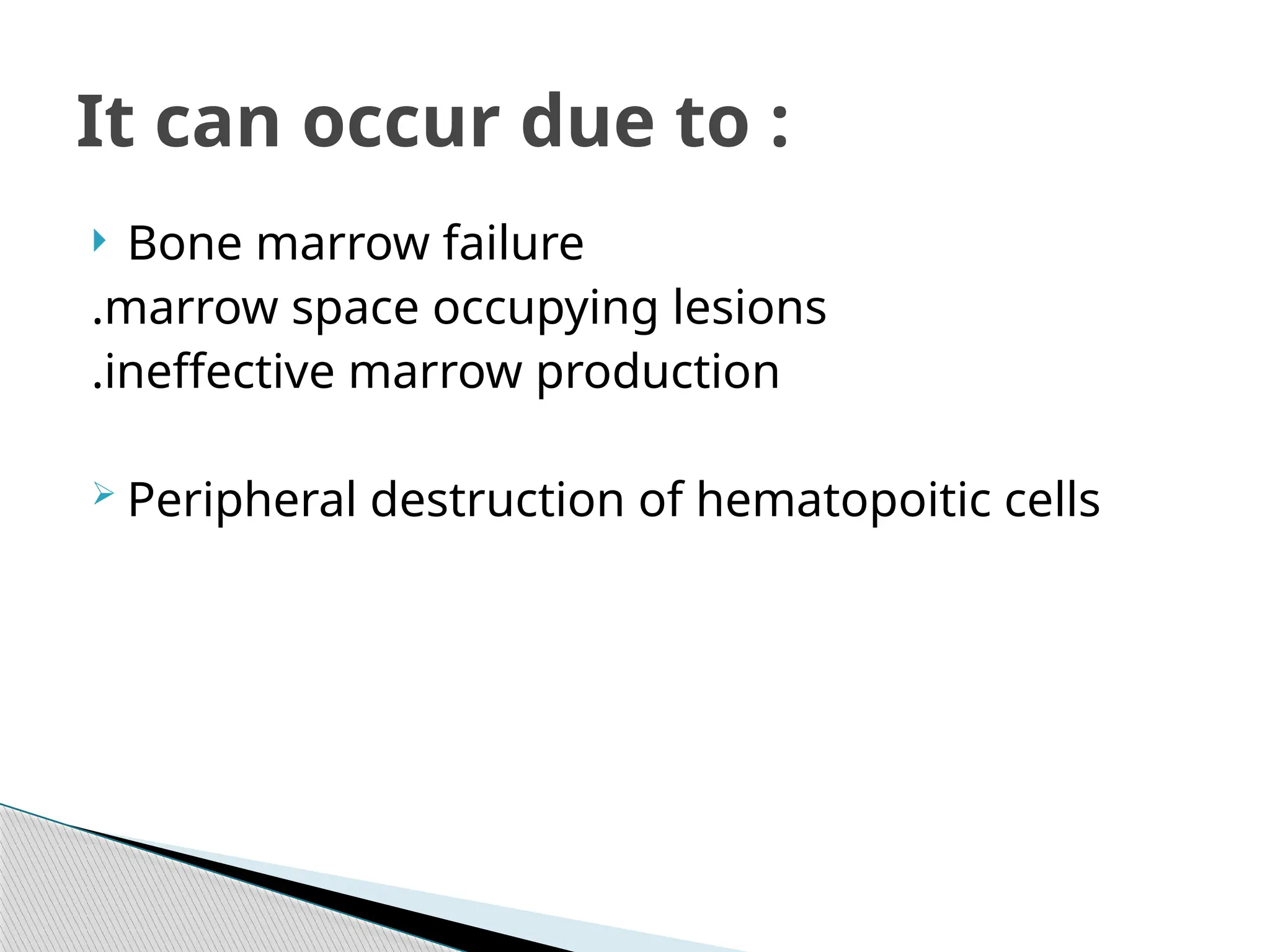 APPROACH TO PANCYTOPENIA pediatric .pptx