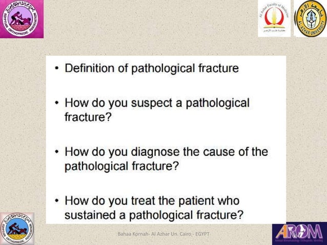 Approach to pathologic fractures in children | PPT