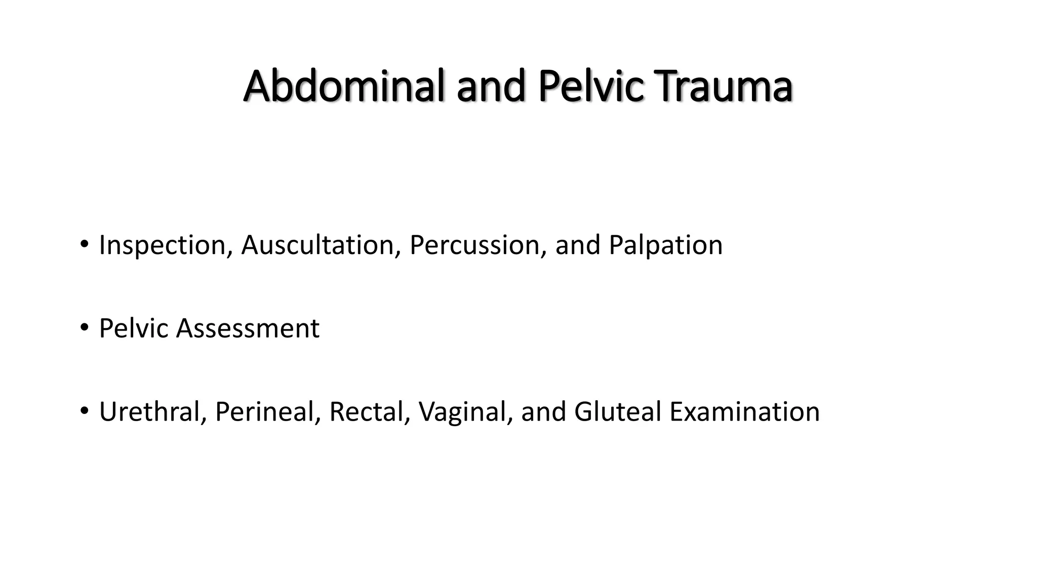 Approach to patients with polytrauma | PPTX