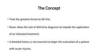 Approach to patients with polytrauma | PPTX