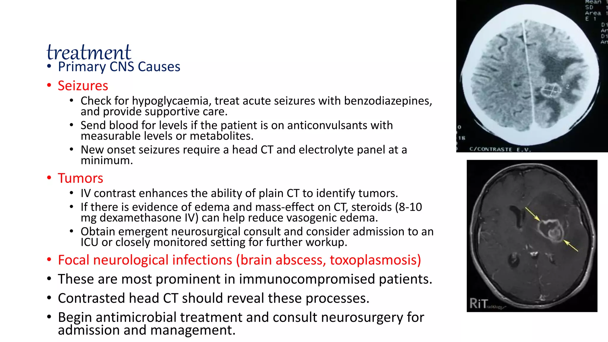 Approach to patient with altered sensorium | PPTX