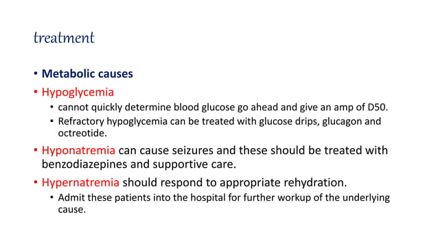 Approach to patient with altered sensorium | PPTX | Brain and Nervous ...