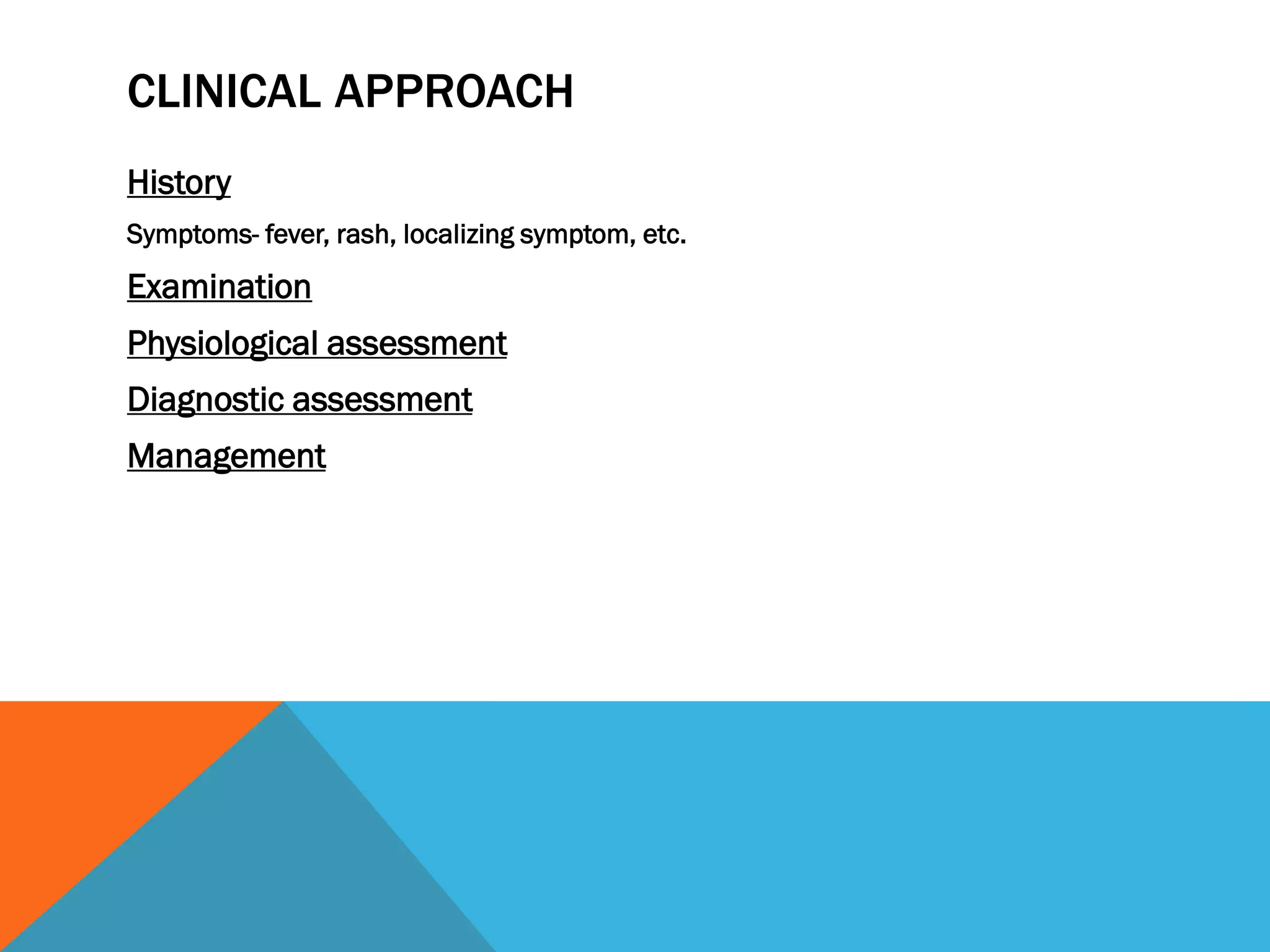 Approach to patient with fever | PDF