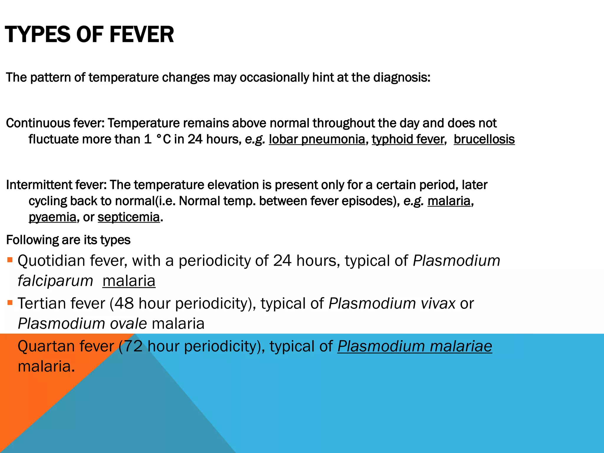 Approach to patient with fever | PDF