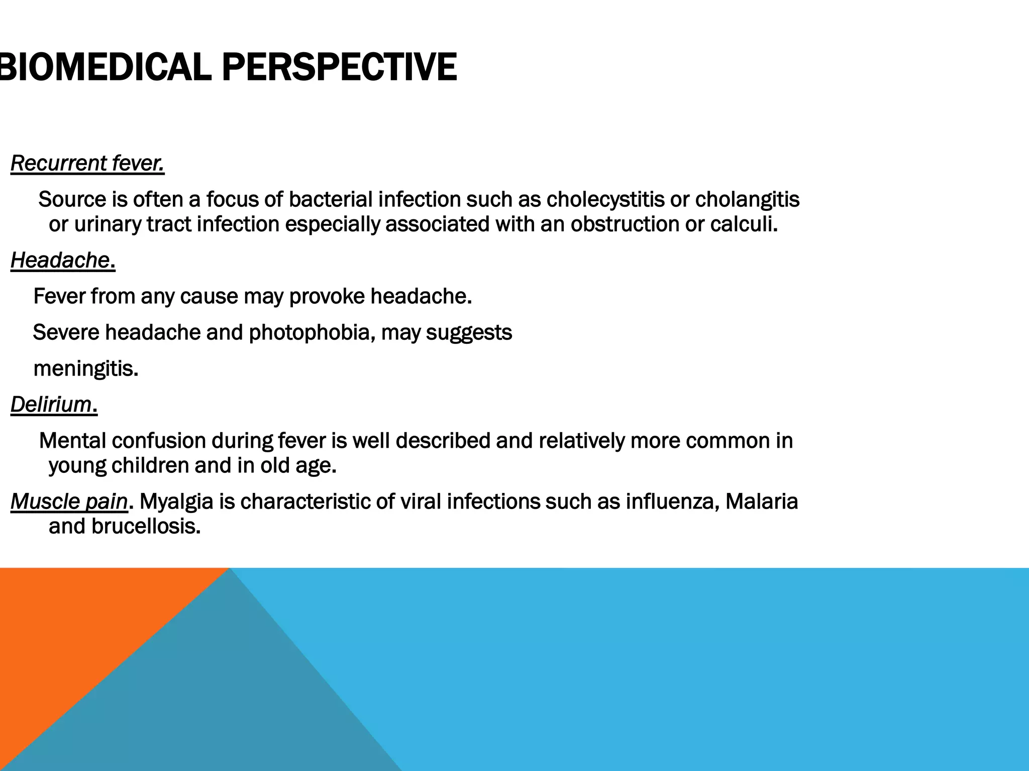 Approach to patient with fever | PDF