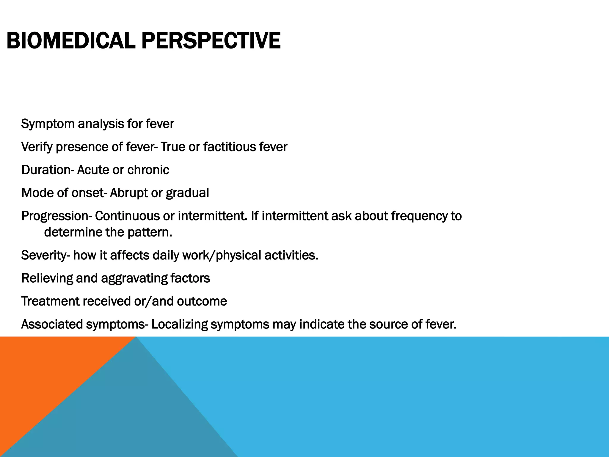 Approach to patient with fever | PDF