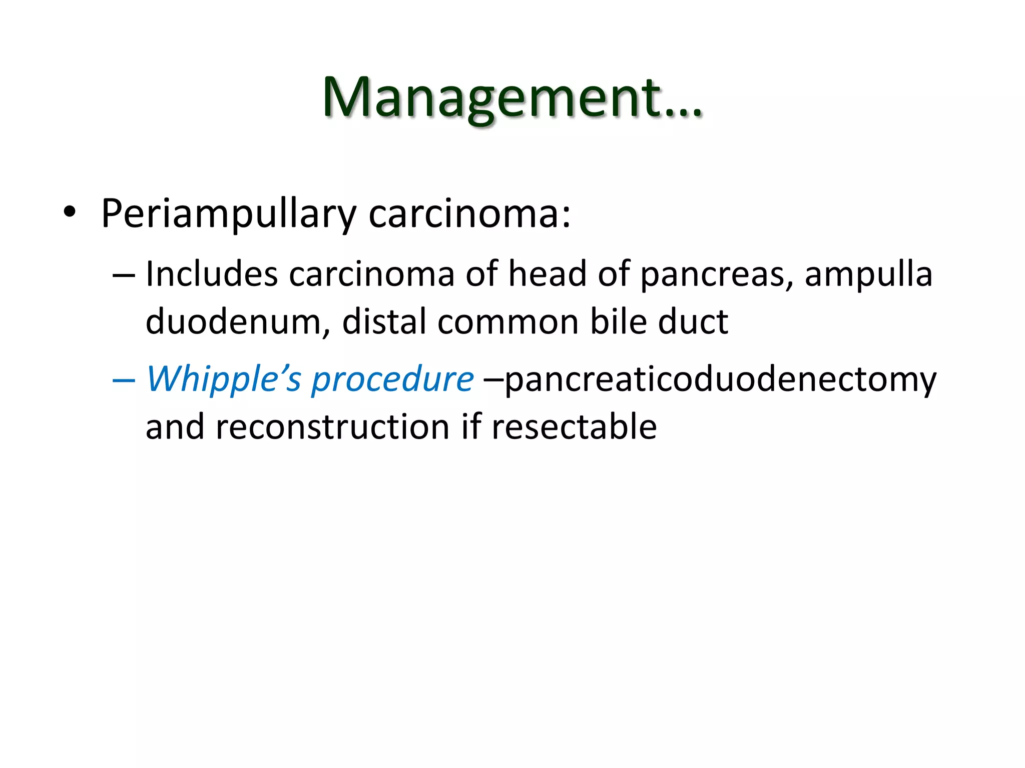 Approach to patient with gall bladder lump | PPTX