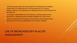 Approach to patient with hemoptysis..ppt