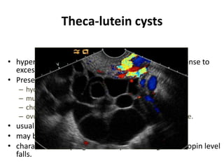 Approach to patient with ovarian cysts | PPTX