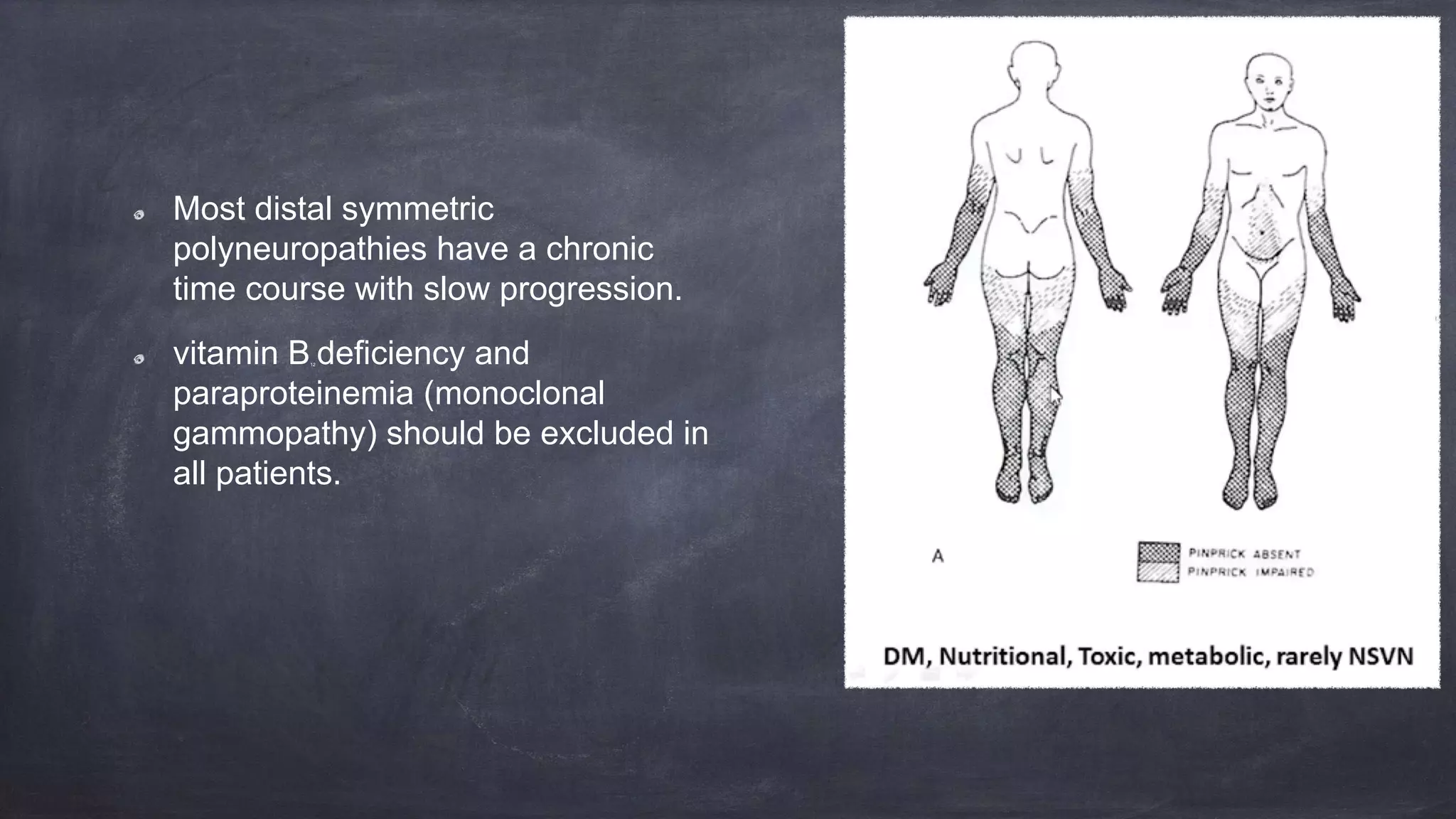 Approach to patient with peripheral neuropathy | PPT