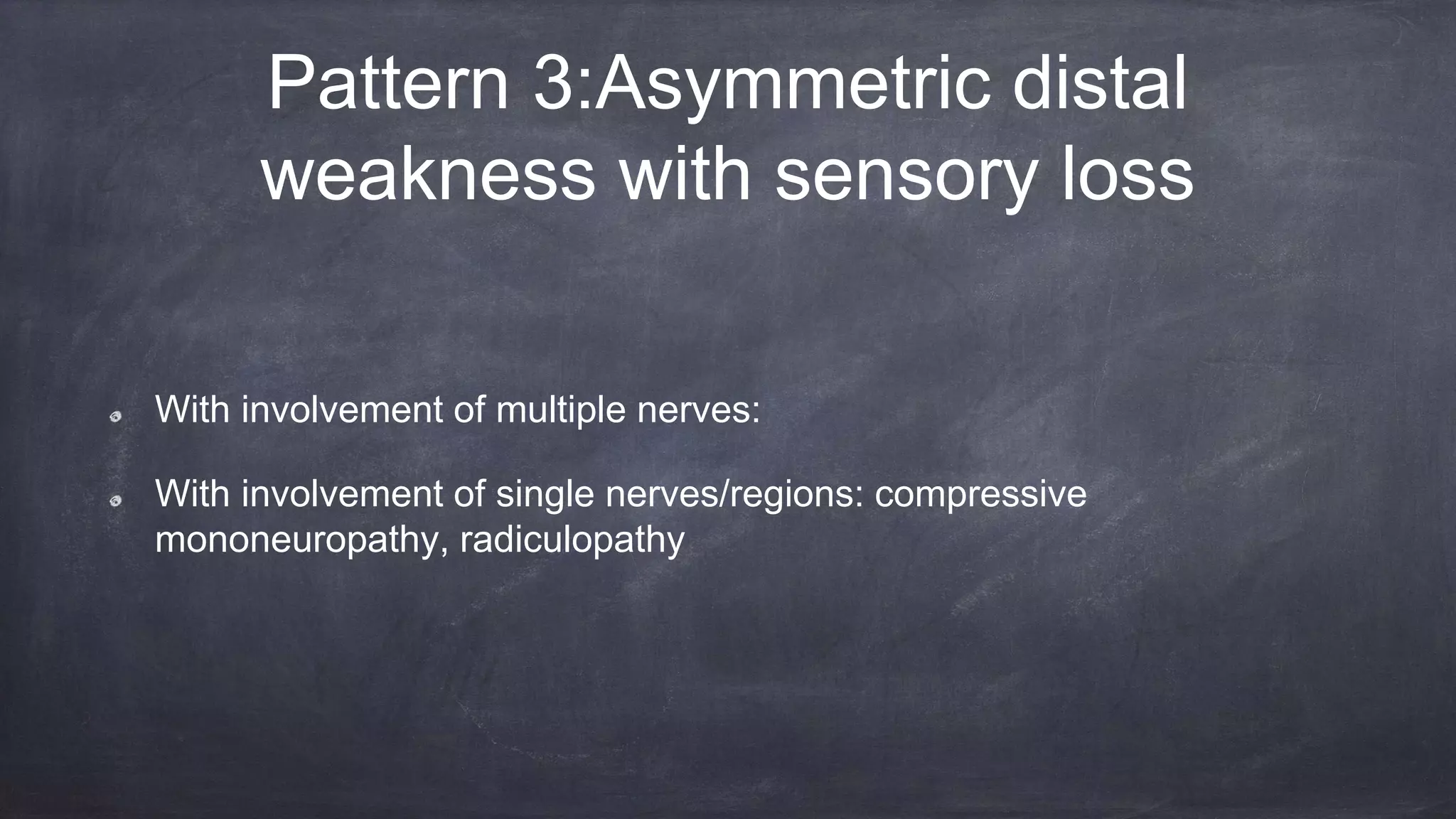Approach to patient with peripheral neuropathy | PPTX