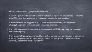 Approach to patient with peripheral neuropathy | PPTX