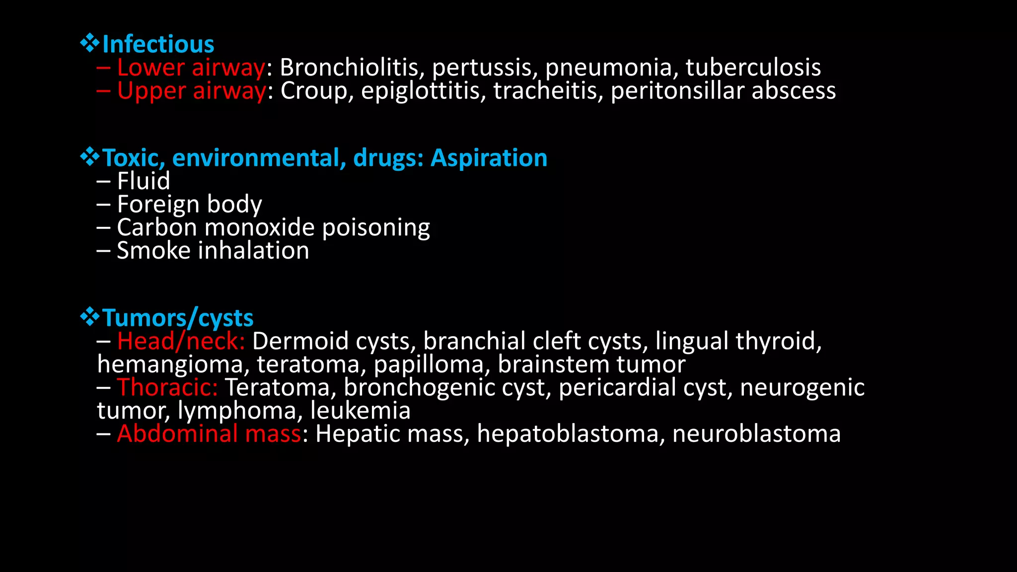 Approach to patient with uper and lower airway diseases | PPT