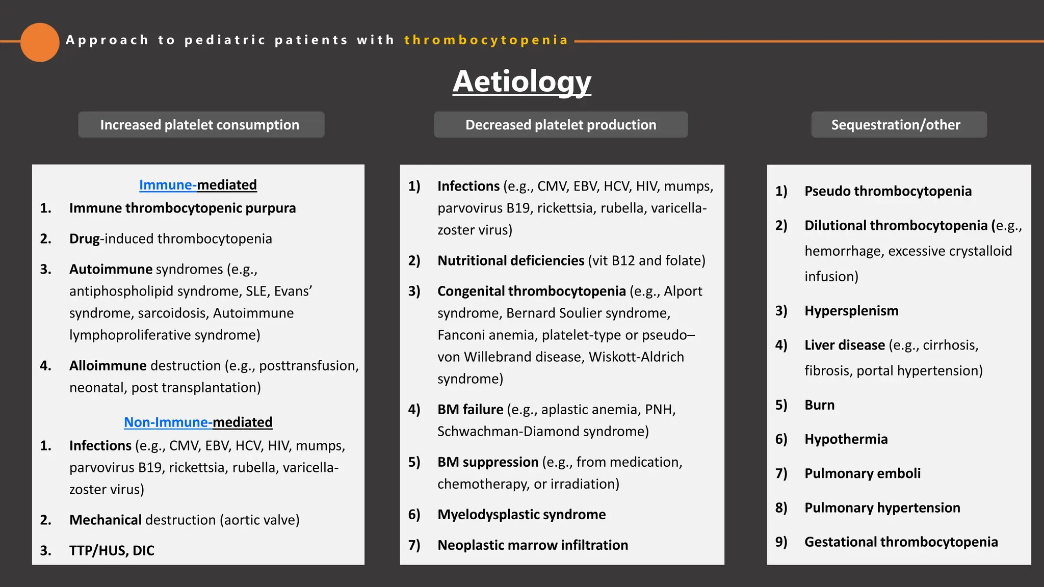 Approach to Pediatric patient with thrombocytopenia.pptx