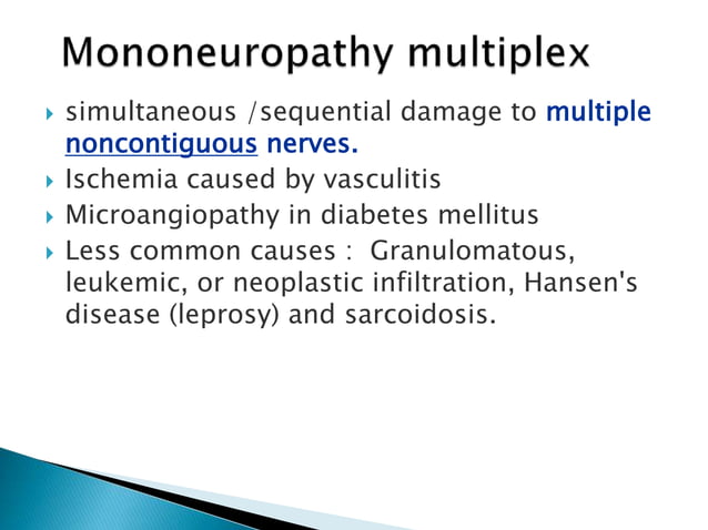 Approach to peripheral neuropathy | PPTX