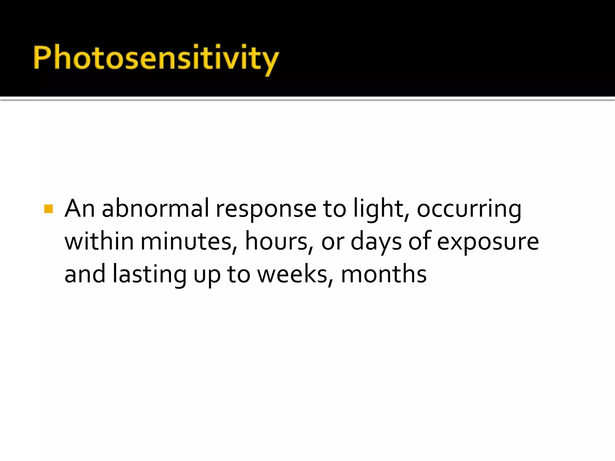 Approach to photodermatoses | PPTX