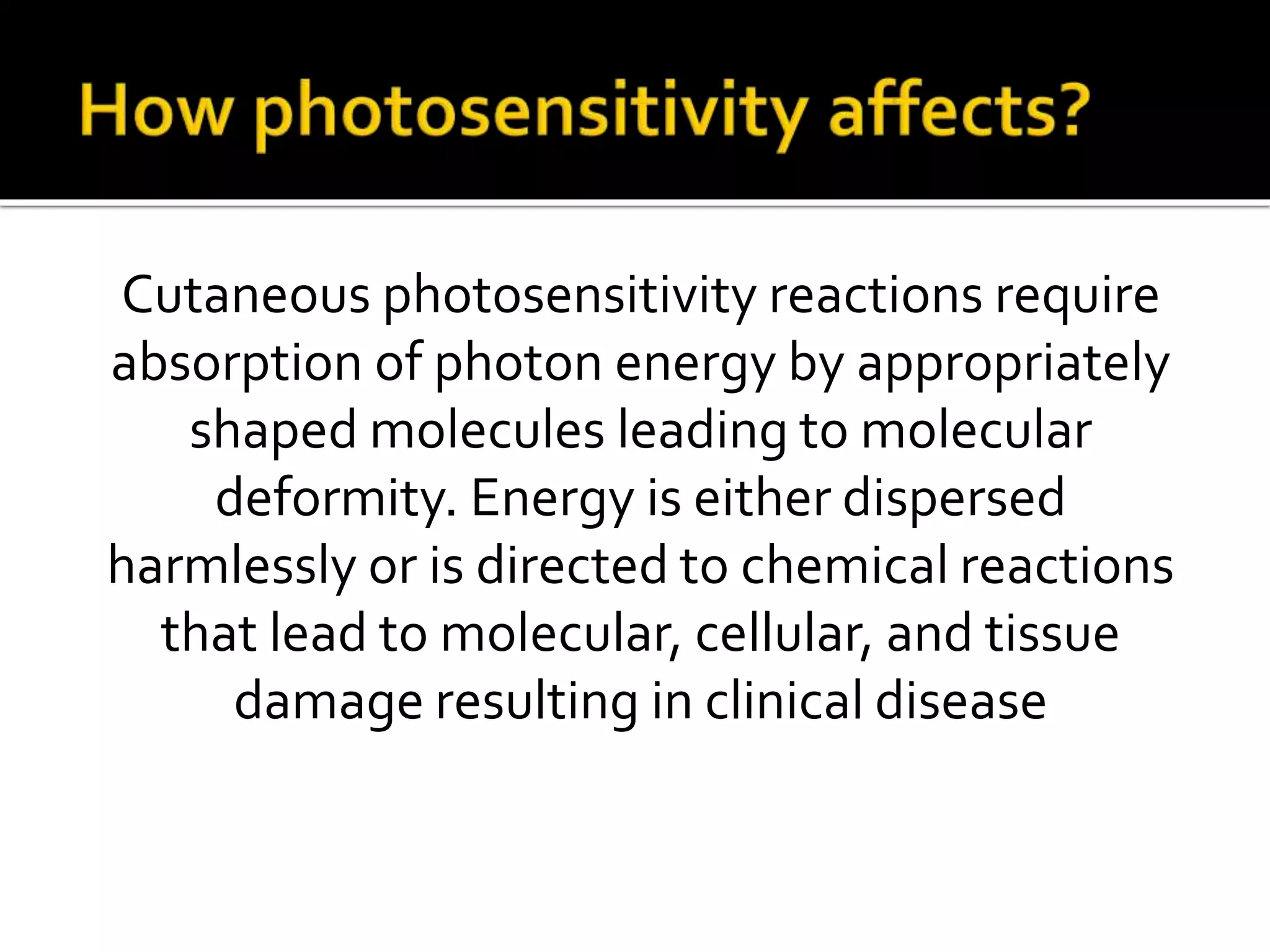 Approach to photodermatoses | PPTX