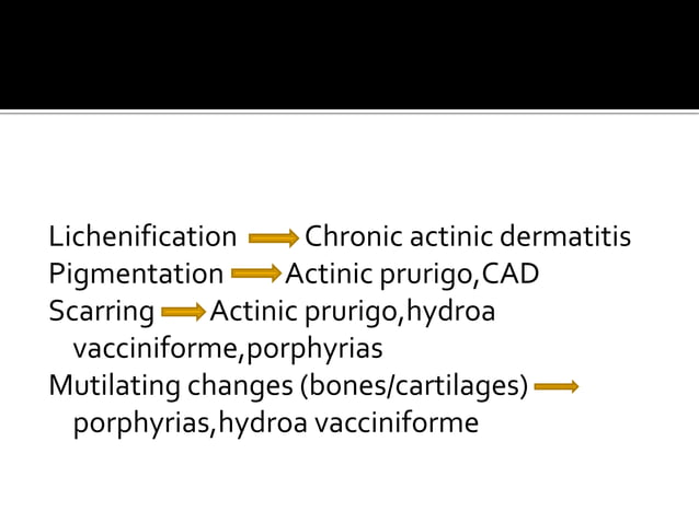 Approach to photodermatoses | PPTX