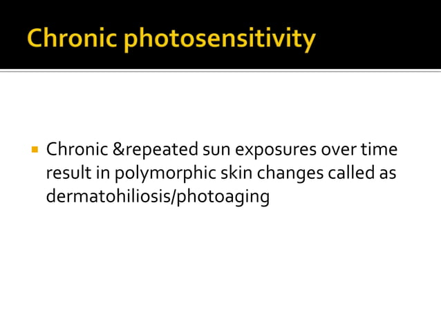 Approach to photodermatoses | PPTX