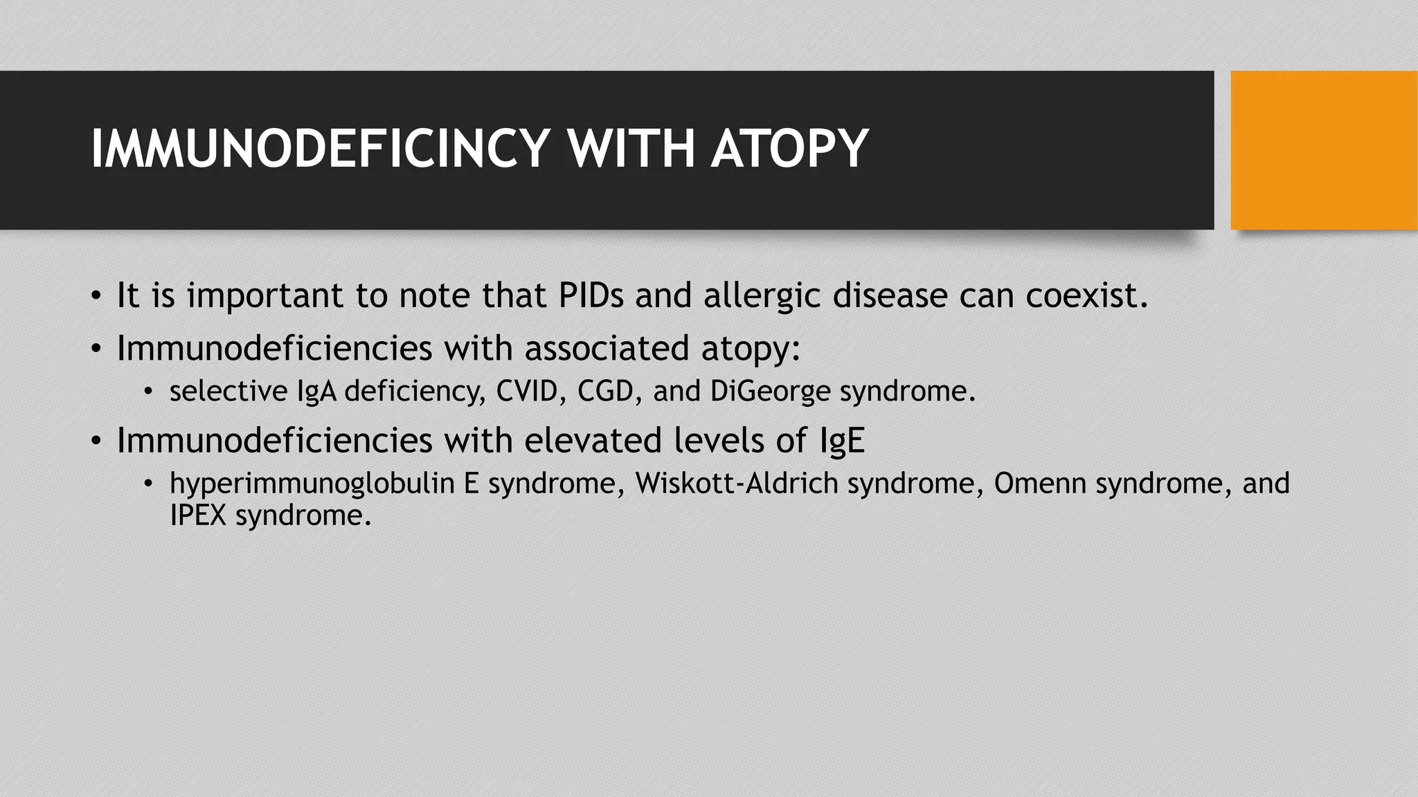 Approach to primary immunodeficiency | PPTX