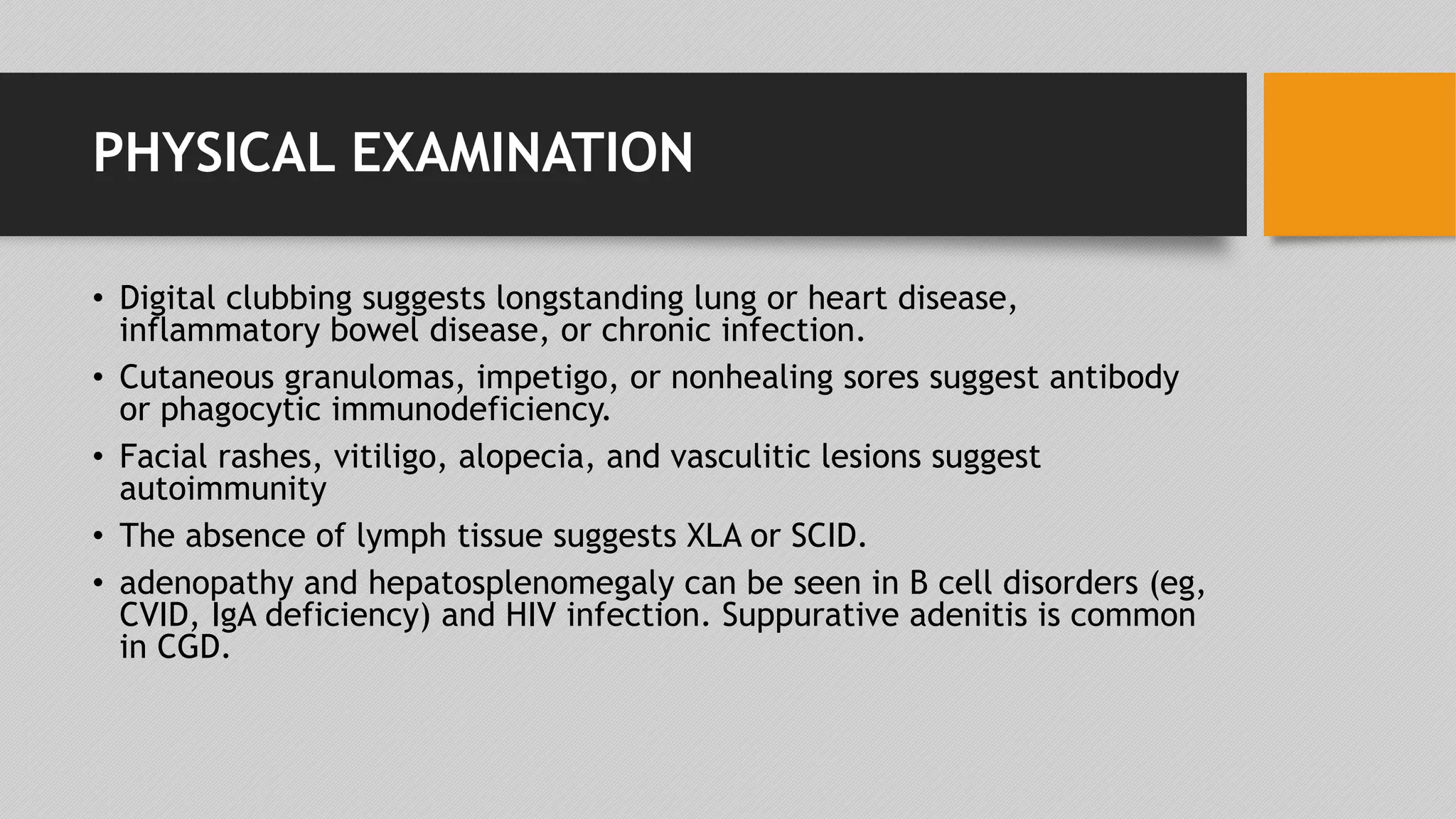 Approach to primary immunodeficiency | PPTX