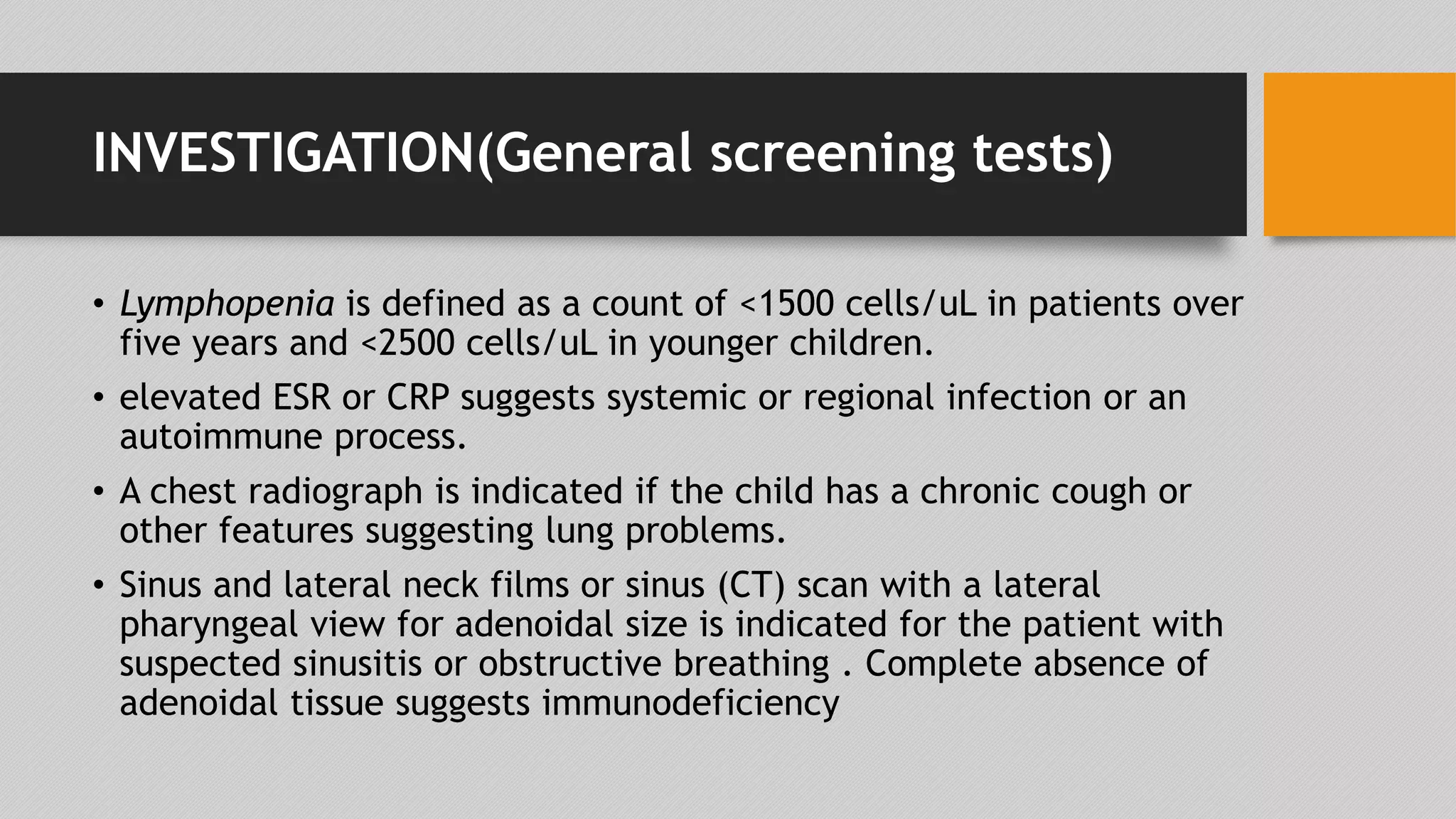 Approach to primary immunodeficiency | PPTX