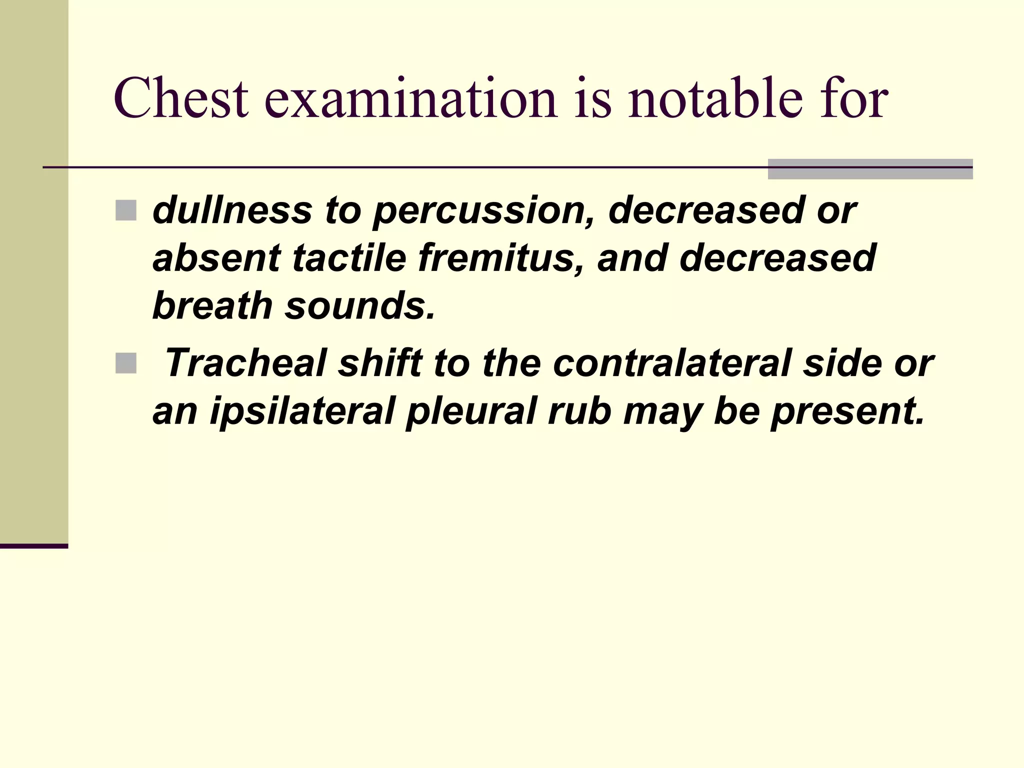 Approach to pleural effusion | PPSX