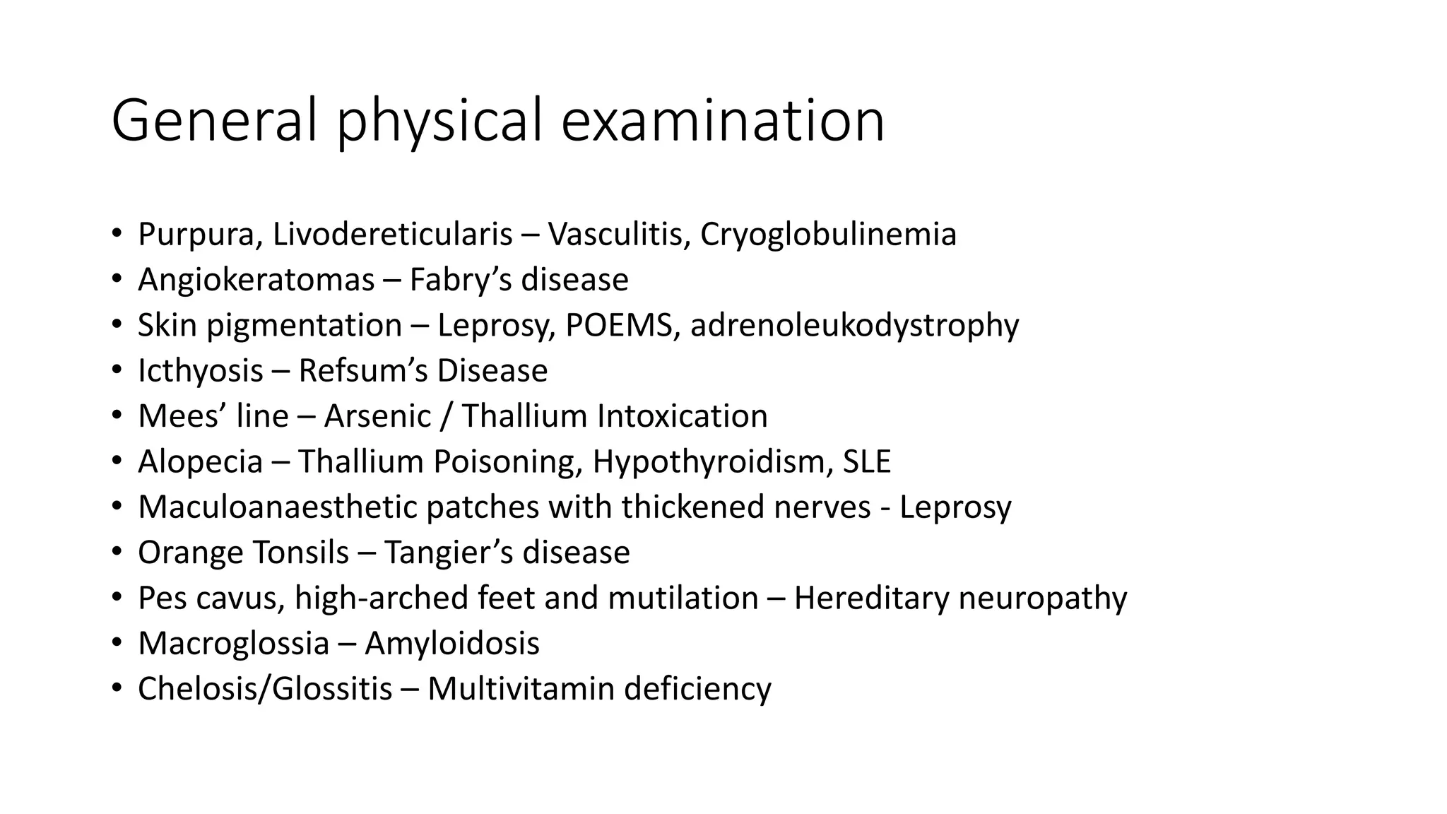 Approach to peripheral neuropathy | PPTX