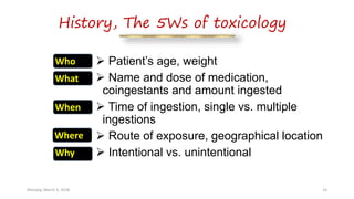 Approach to poisoning. famco | PPTX