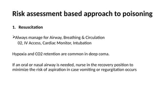 APPROACH TO The POISONING in ED Final.pptx