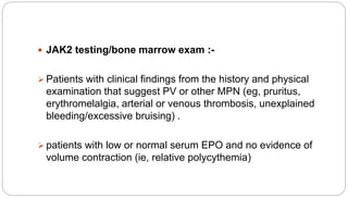 Approach to polycythemia dr bikal | PPTX