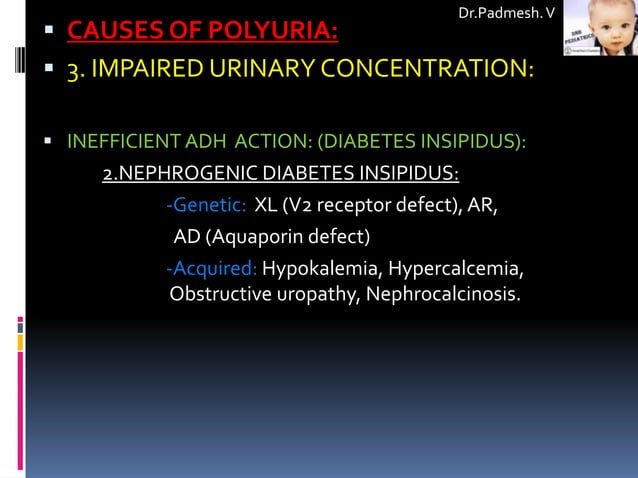 Approach to Polyuria in Children... Dr.Padmesh | PPTX | Medical Tests ...
