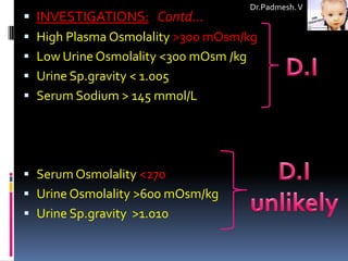 Approach to Polyuria in Children... Dr.Padmesh | PPTX