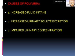Approach to Polyuria in Children... Dr.Padmesh | PPTX