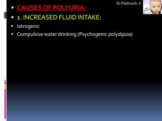 Approach to Polyuria in Children... Dr.Padmesh | PPTX