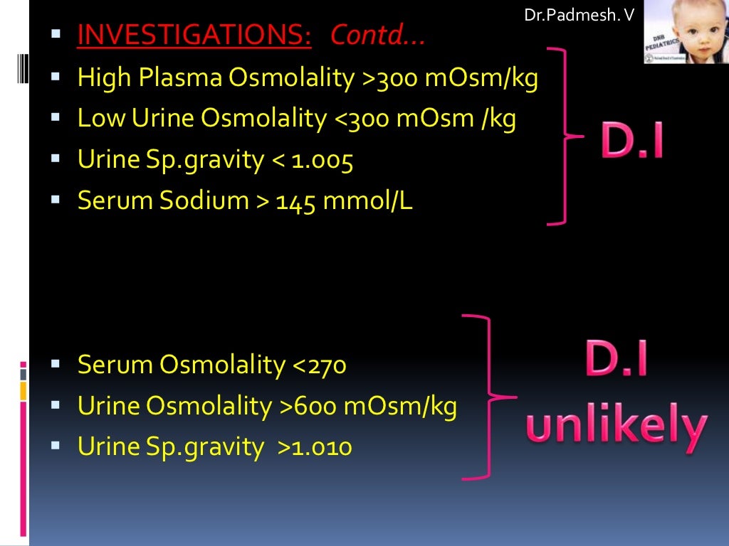 Approach to Polyuria in Children... Dr.Padmesh