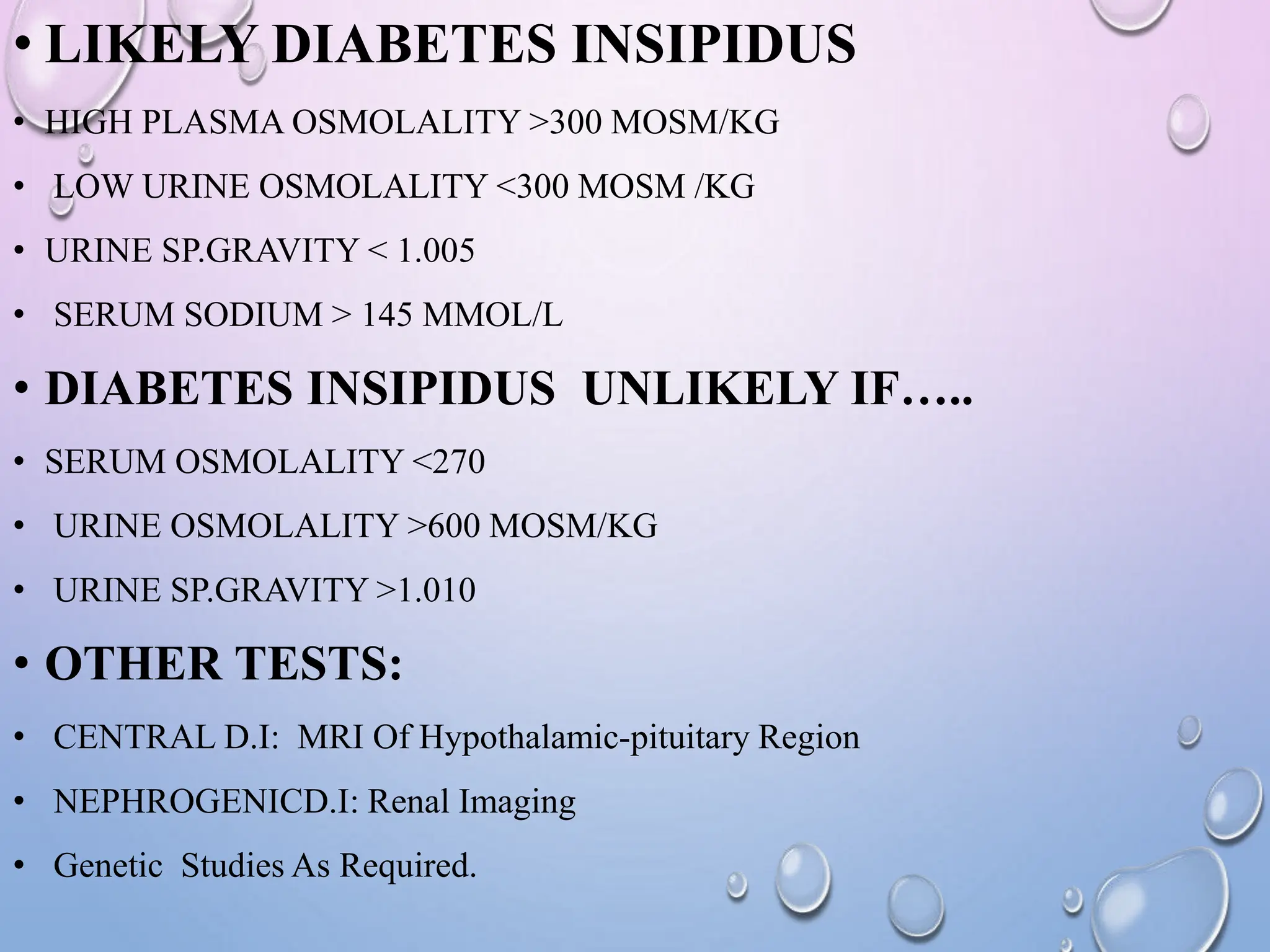 APPROACH TO POLYURIA AND POLYDIPSIA in children | PPTX