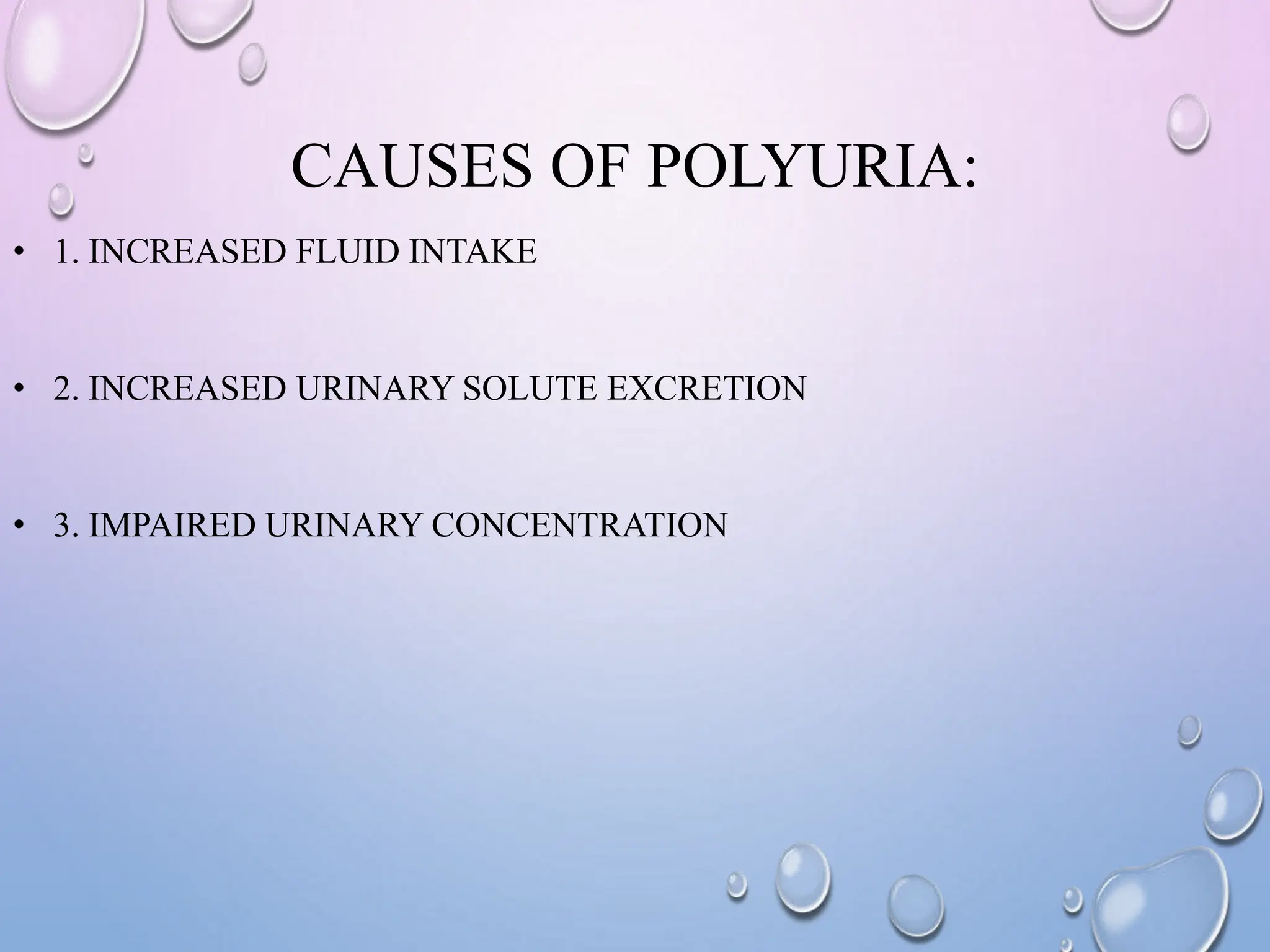 APPROACH TO POLYURIA AND POLYDIPSIA in children | PPTX