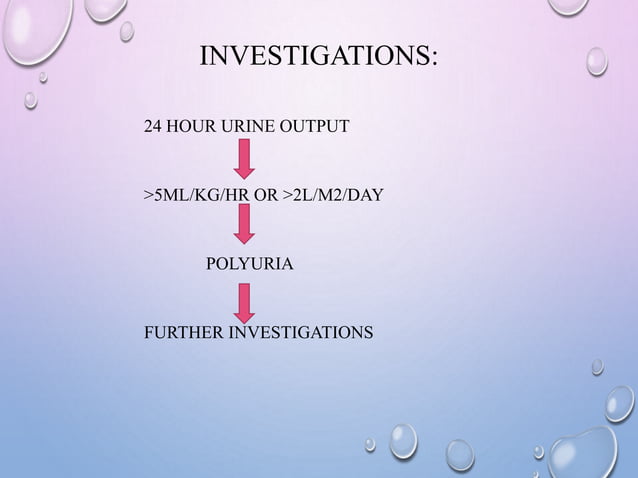 APPROACH TO POLYURIA AND POLYDIPSIA in children | PPTX