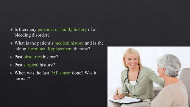 Approach to post menopausal bleeding | PPTX | Reproductive Health ...