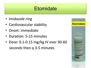 Approach to procedural sedation and analgesia | PPTX