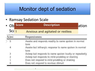 Approach to procedural sedation and analgesia | PPTX