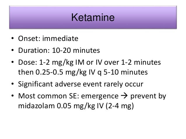 Approach to procedural sedation and analgesia